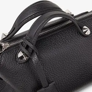 Fendi By The Way Soft Mini Black Cuoio Romano Leather Mini-bag